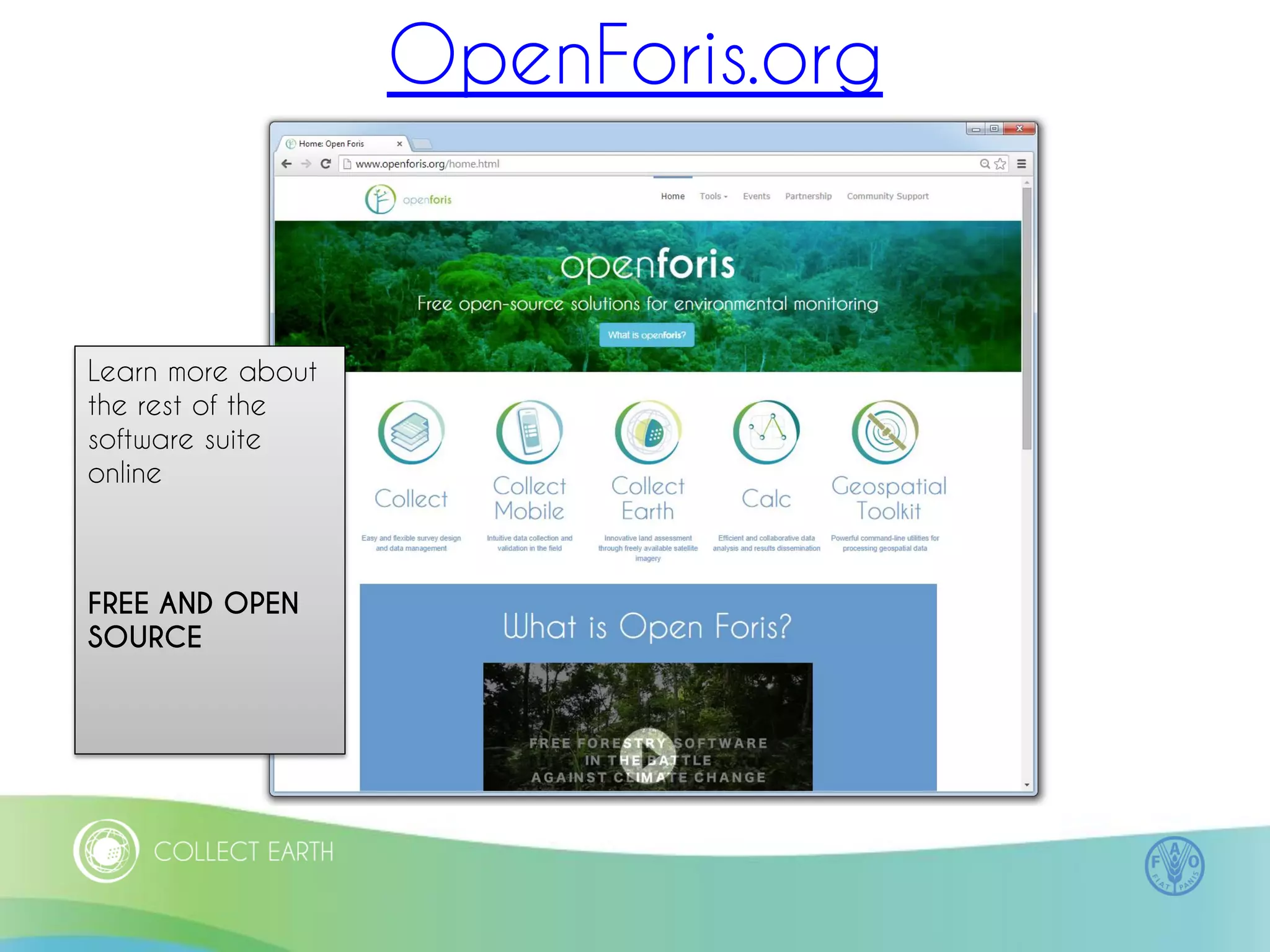 Collect earth & earth map | PPT