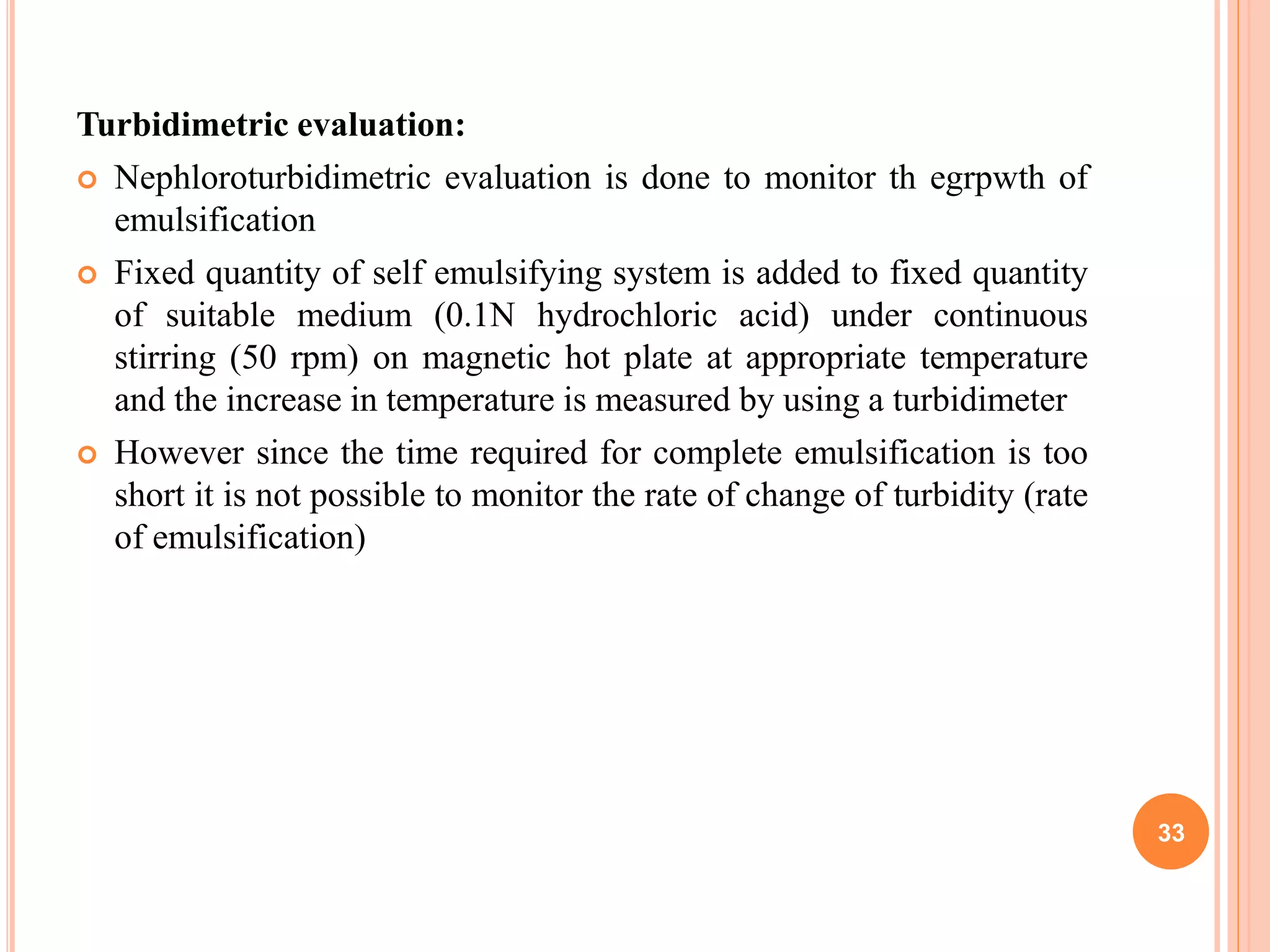 Self emulsifying drug delivery system | PPT