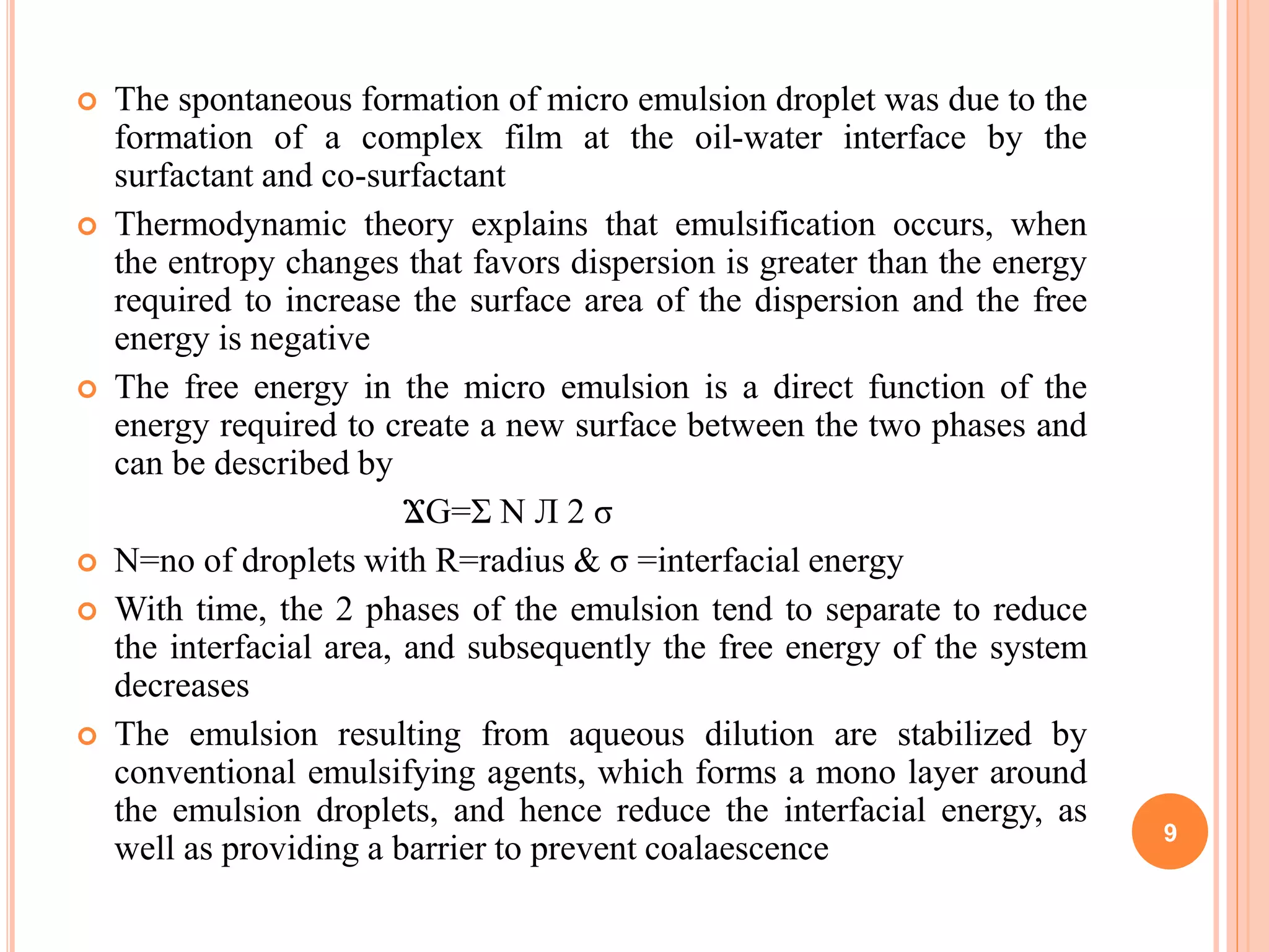 Self emulsifying drug delivery system | PPT