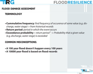 Lecture on Flood Damage Assessment | PDF