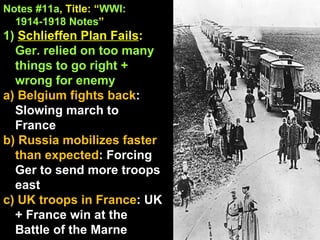 030912 world start of wwi 50m | PPT