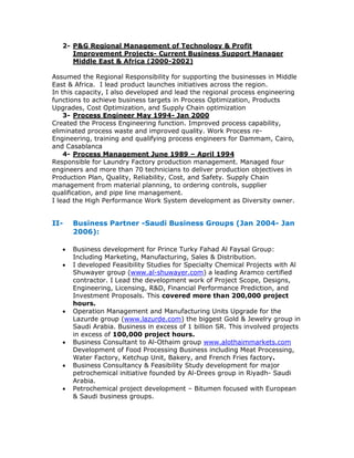 MOAYAD Awad CV Dec 2014-signed | PDF | Business Utilities | Business