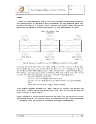 Case Study DC motor ENG | PDF