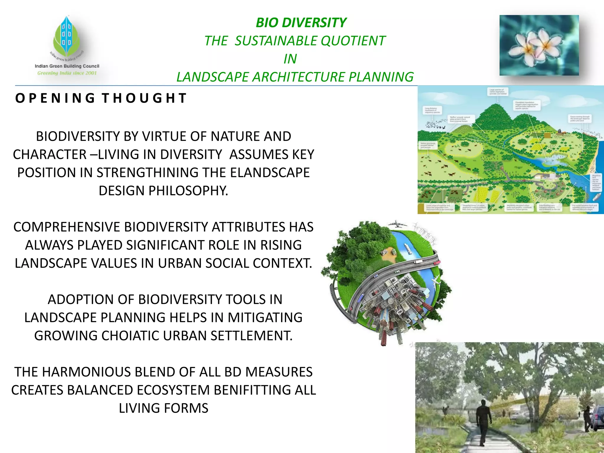 BIO DIVERSITY AND LANDSCAPE | PDF
