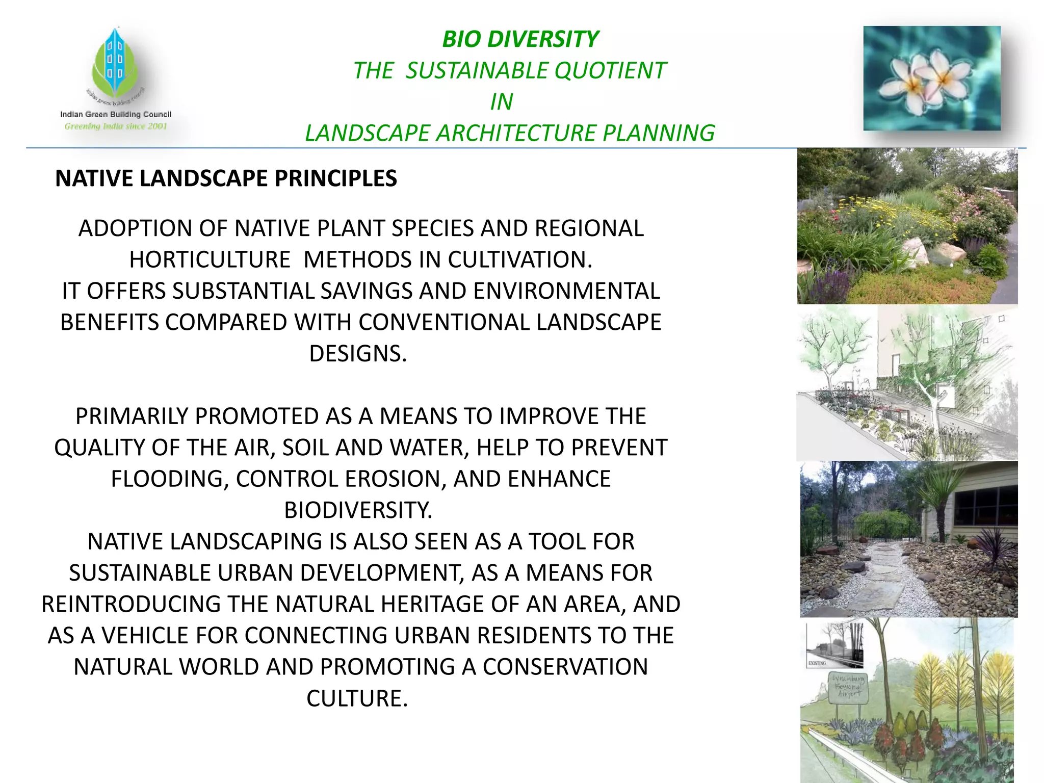 BIO DIVERSITY AND LANDSCAPE | PDF