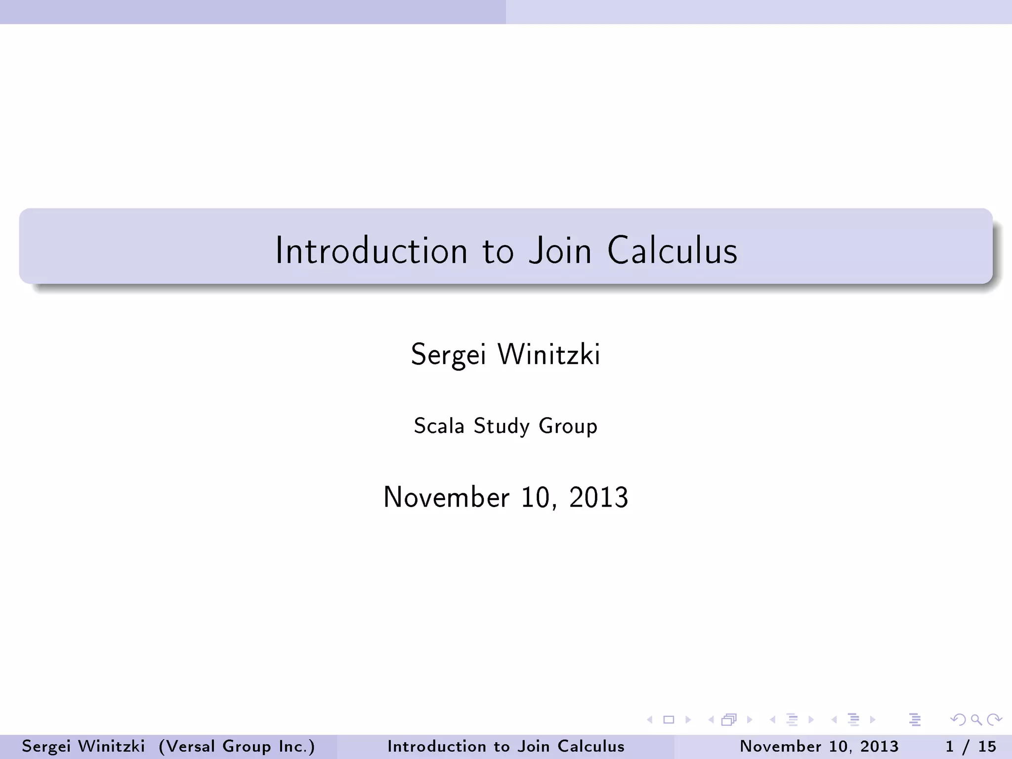 Introduction To Join Calculus Pdf Programming Languages Computing