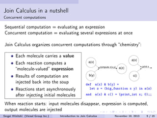 Introduction to join calculus | PDF | Programming Languages | Computing