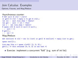 Introduction to join calculus | PDF | Programming Languages | Computing