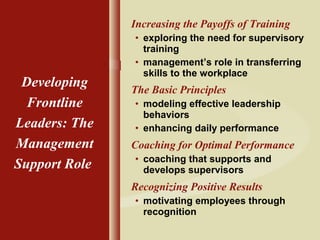 031 Front Line Leadership | PPT