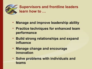 031 Front Line Leadership | PPT