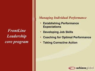 031 Front Line Leadership | PPT