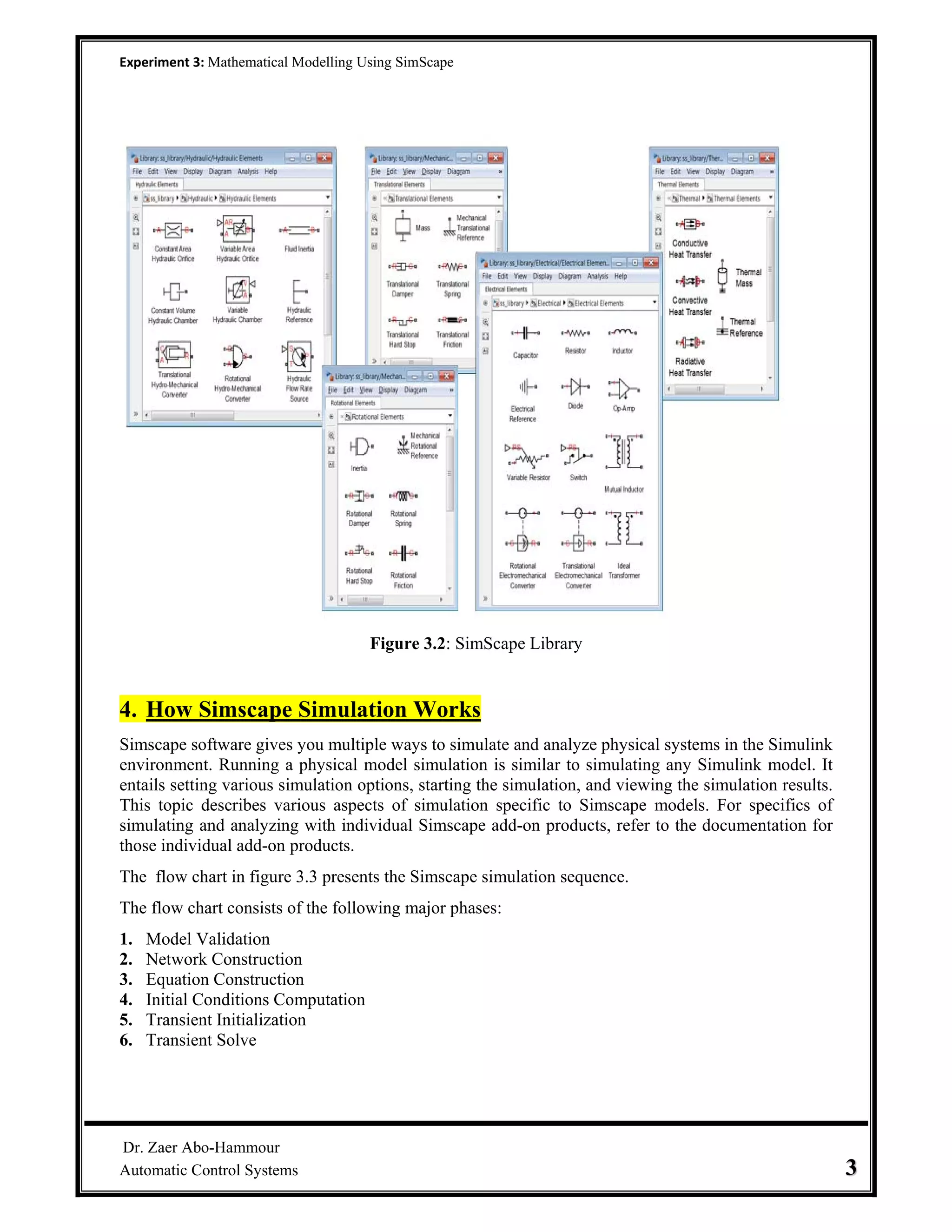 03 1 mathematical modeling using sim-scape_electrical | PDF