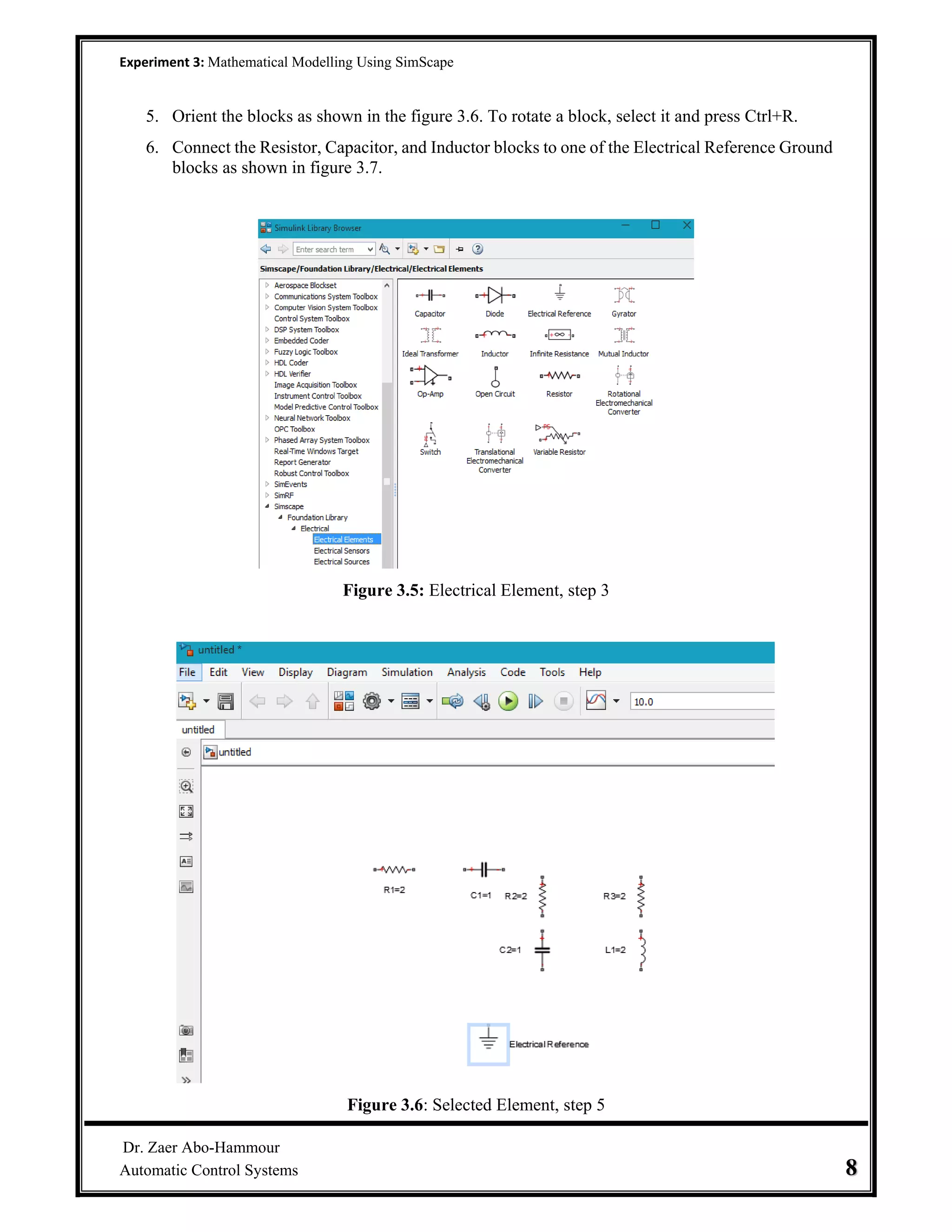 03 1 mathematical modeling using sim-scape_electrical | PDF