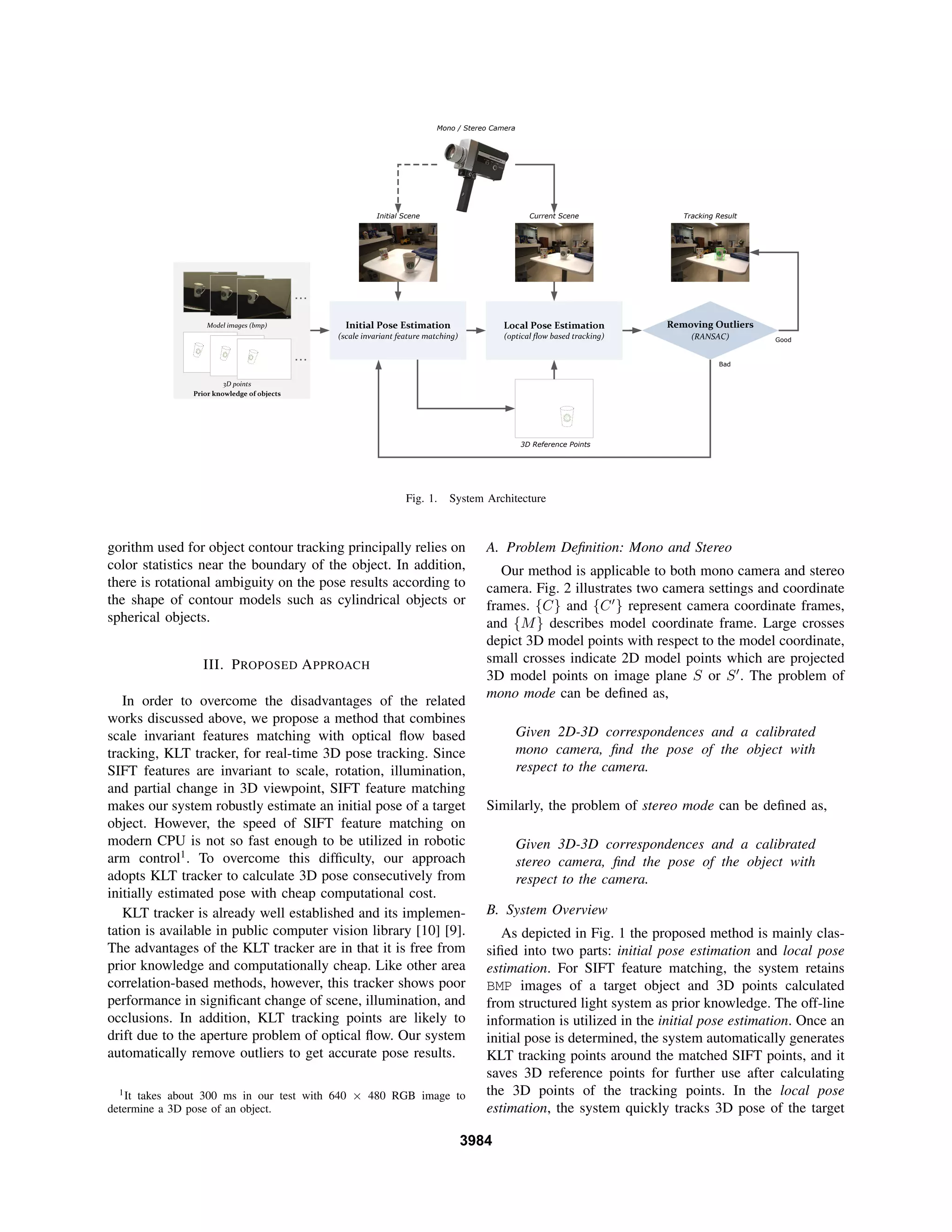Real Time 3d Object Pose Estimation And Tracking For Natural Landmark Based Visual Servo Pdf