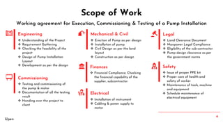 Project Management: Execution of a Pump Installation in an Industry ...