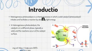 Static mixer as process intensification in photo catalysis | PPTX