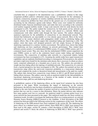 SHADOWING EFFECTS ON ROUTING PROTOCOL OF MULTIHOP AD HOC NETWORKS | PDF