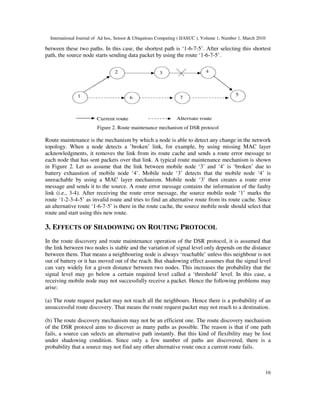 SHADOWING EFFECTS ON ROUTING PROTOCOL OF MULTIHOP AD HOC NETWORKS | PDF