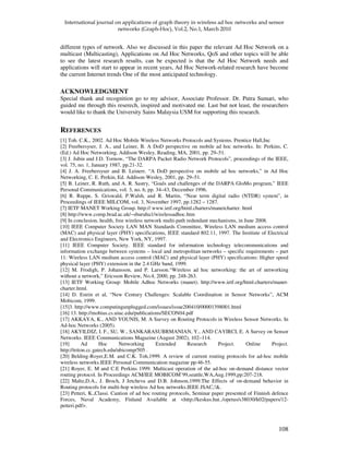 An Overview of Mobile Ad Hoc Networks for the Existing Protocols and Applications | PDF ...