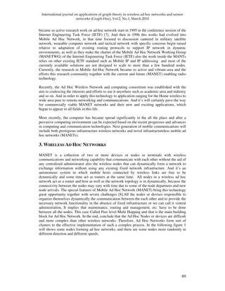 An Overview of Mobile Ad Hoc Networks for the Existing Protocols and Applications | PDF ...