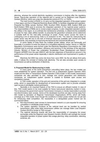 An Investigative and Comprehensive Study about Deregulation ...