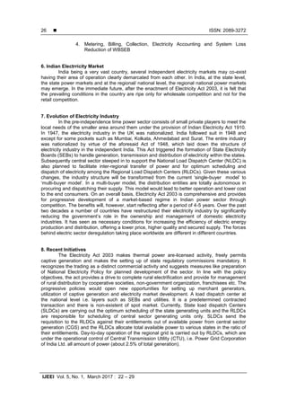 An Investigative and Comprehensive Study about Deregulation ...