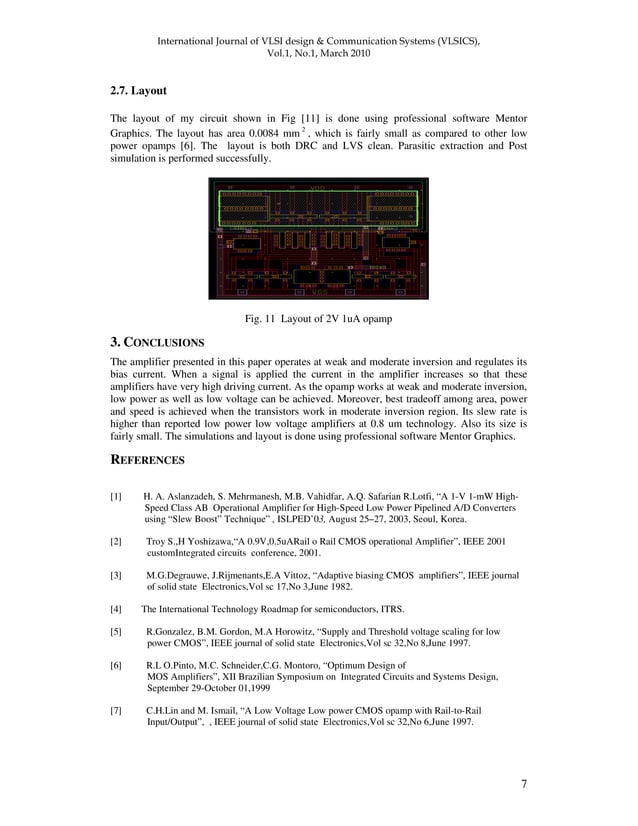Design of A Low Power Low Voltage CMOS Opamp | PDF