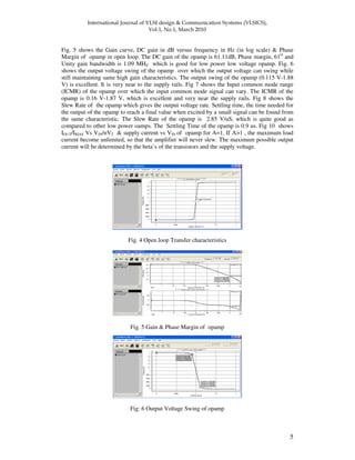 Design of a Low Power Low Voltage CMOS Opamp | PDF