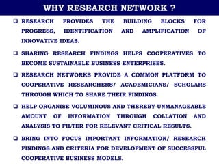 Dr Gopal Saxena: Building Research Network | PPT