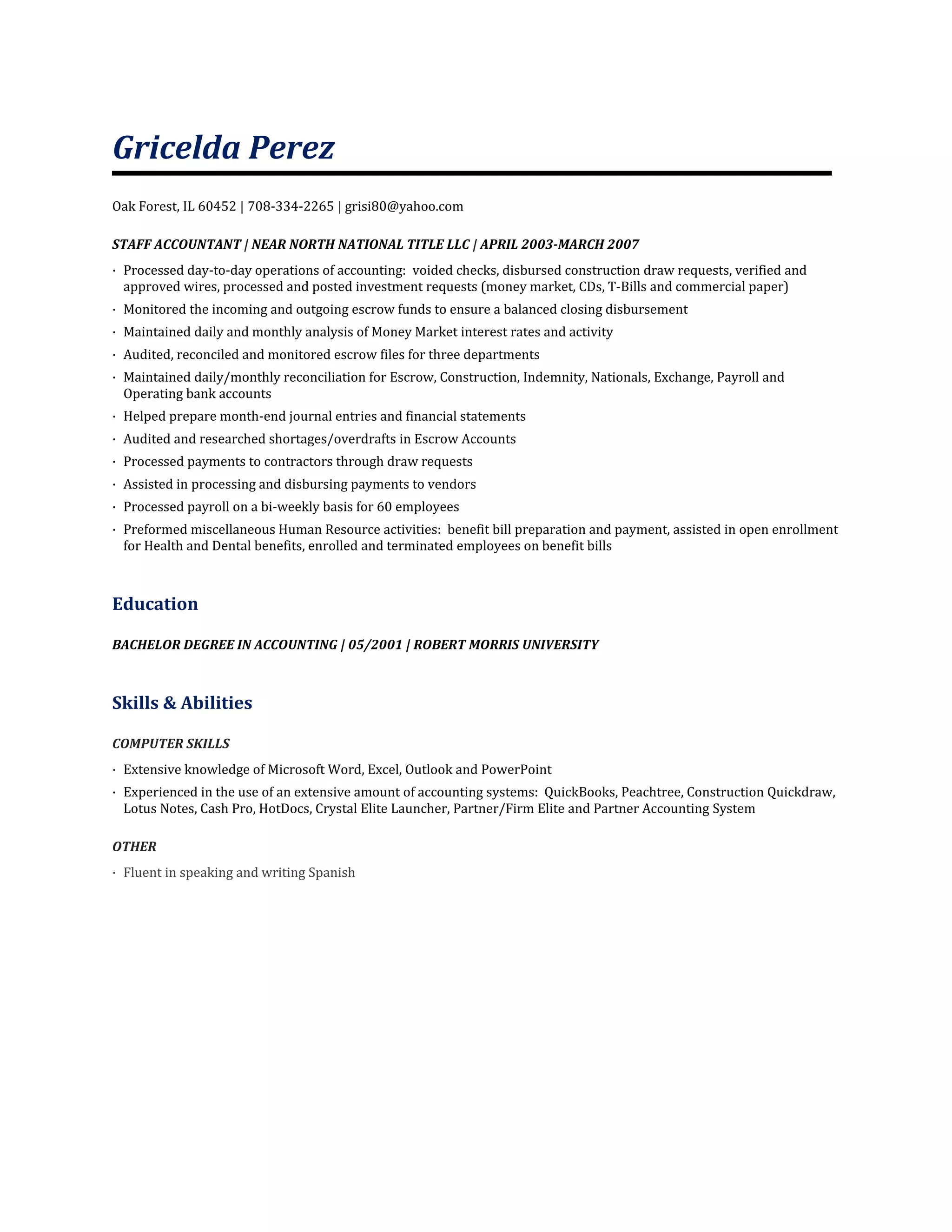 GP Final Resume | PDF