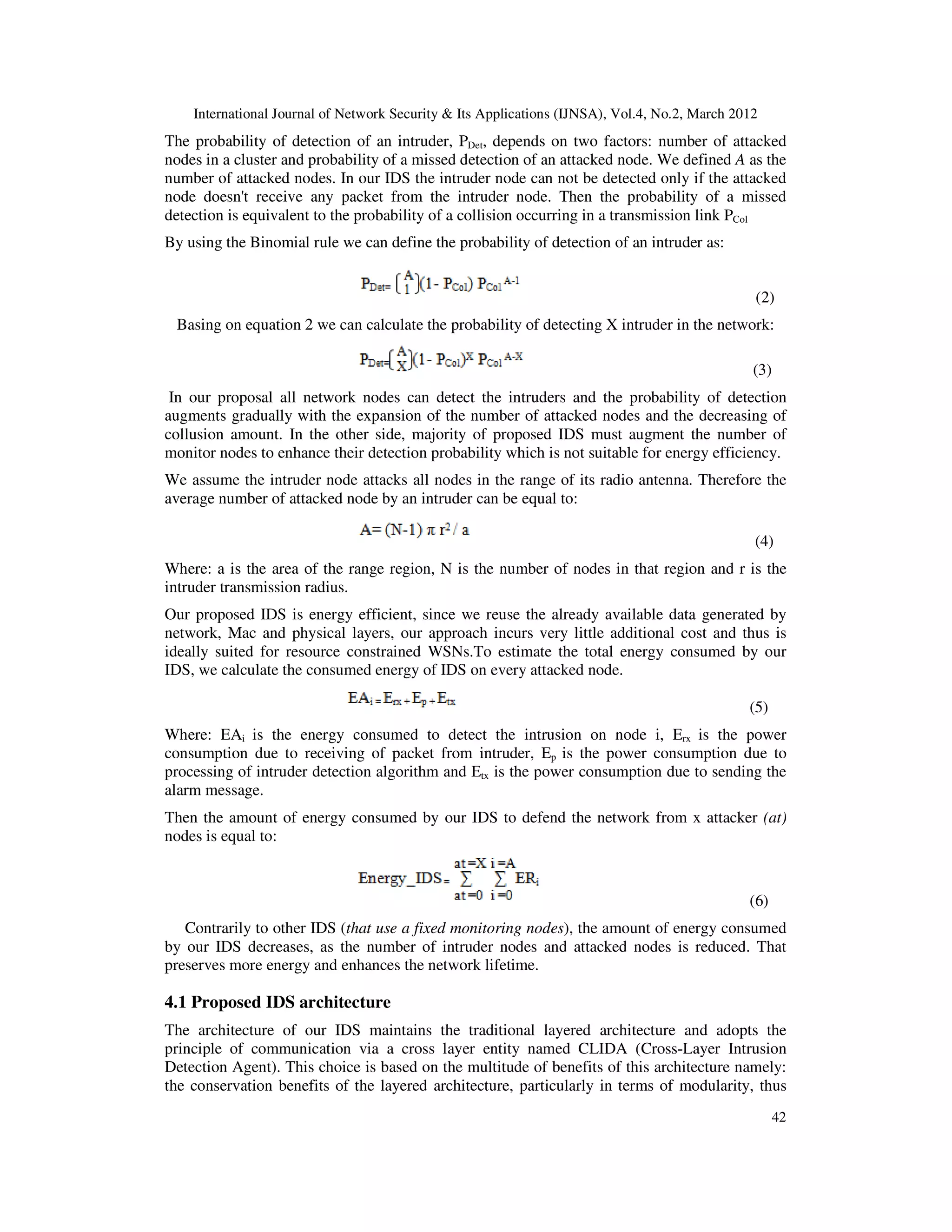 Cross Layer Intrusion Detection System For Wireless Sensor Network Pdf