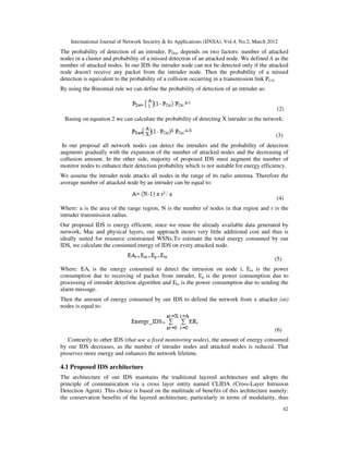 CROSS LAYER INTRUSION DETECTION SYSTEM FOR WIRELESS SENSOR NETWORK | PDF
