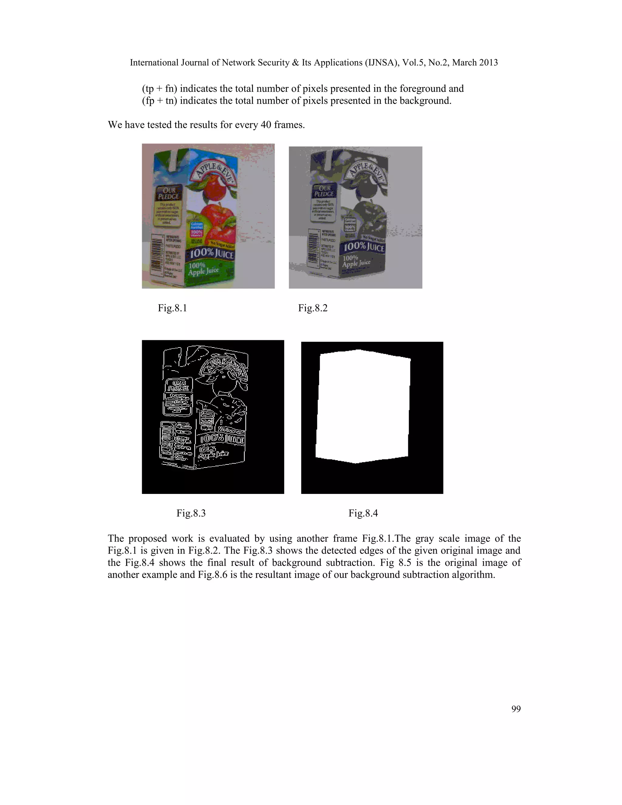 A ROBUST BACKGROUND REMOVAL ALGORTIHMS USING FUZZY C-MEANS CLUSTERING | PDF