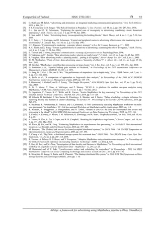 AdMap: a framework for advertising using MapReduce pipeline | PDF | Databases | Computer ...