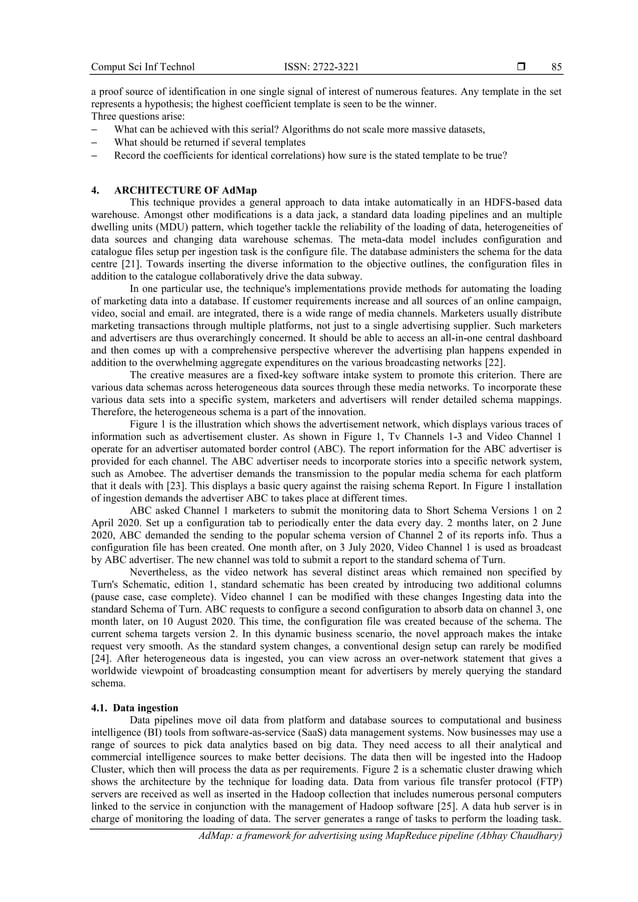 AdMap: a framework for advertising using MapReduce pipeline | PDF