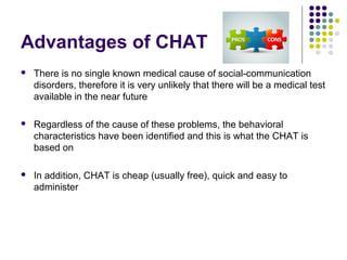 Checklist for Autism in Toddlers (Chat) | PPT