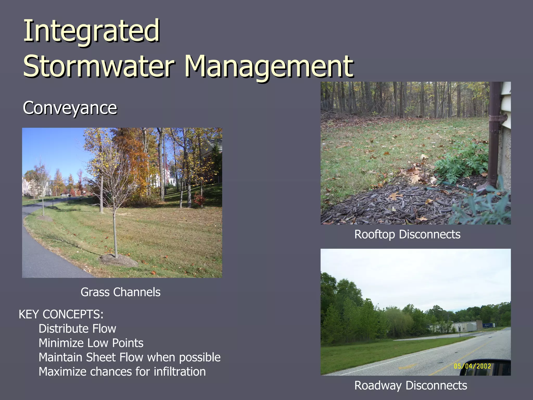 SUSTAINABLE SITES: Integrating Stormwater Management into Site Design | PPT