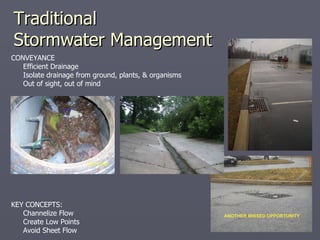 SUSTAINABLE SITES: Integrating Stormwater Management into Site Design | PPT