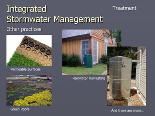 SUSTAINABLE SITES: Integrating Stormwater Management into Site Design | PPT