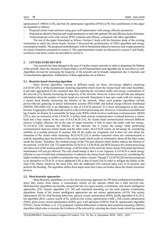 An Energy Efficient Cluster Head Selection In Wireless Sensor Network Using Grey Wolf