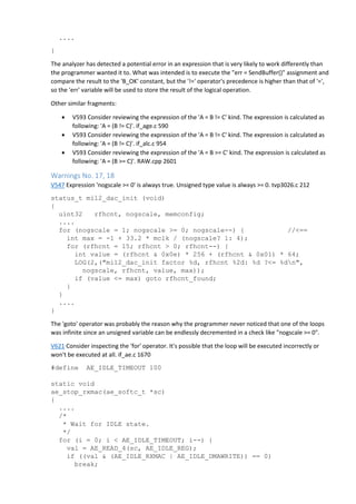 Analysis of Haiku Operating System (BeOS Family) by PVS-Studio. Part 1 ...