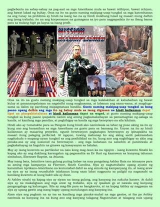 031808 obama speech (filipino) | PDF