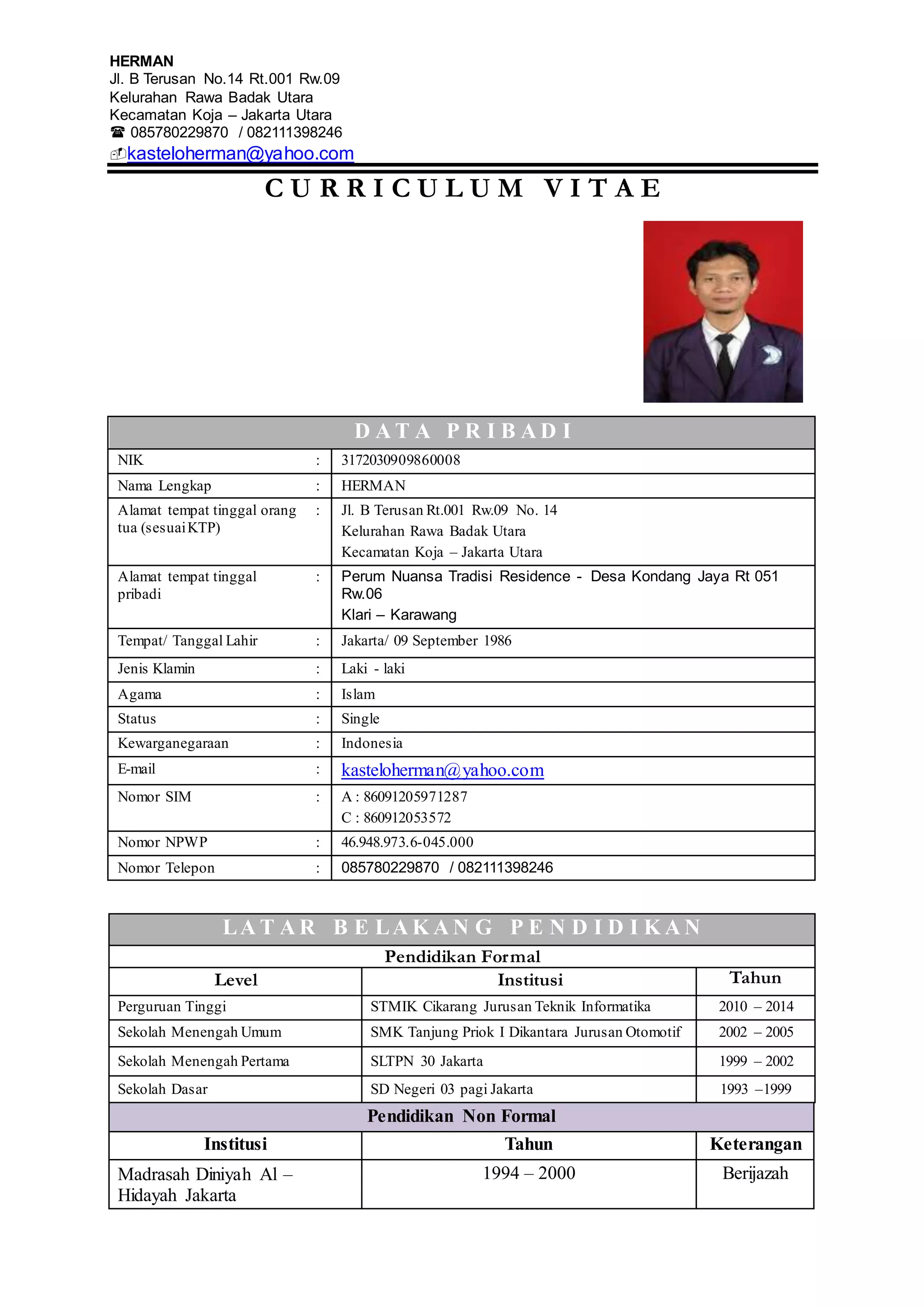 cv_herman 31012016 | DOCX