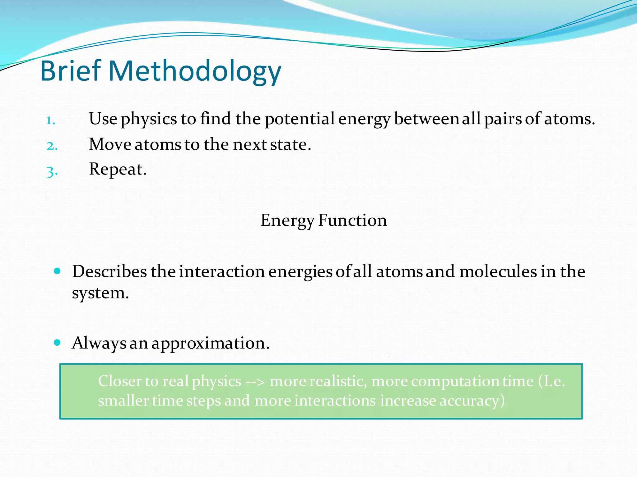 Molecular Dynamics And Simulations Pdf Programming Languages Computing