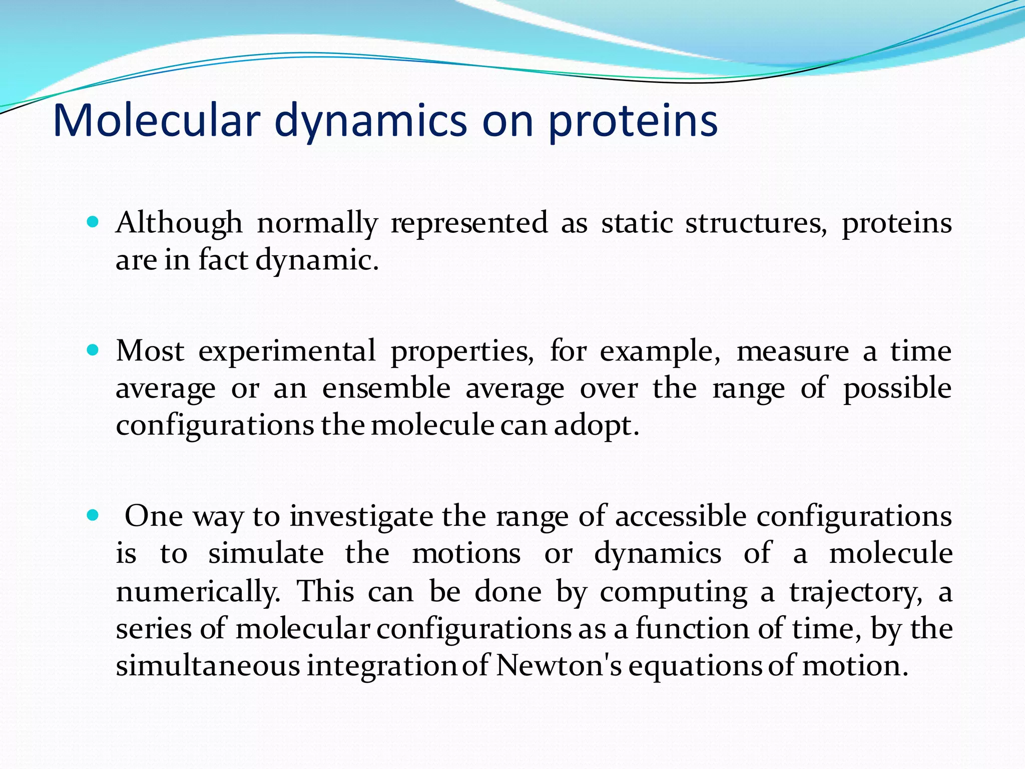 Molecular Dynamics And Simulations Pdf Programming Languages