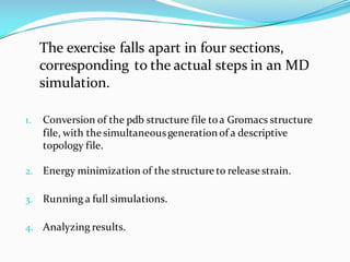 Molecular dynamics and Simulations | PDF