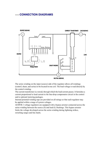 RVR-1(3) automatic step voltage regulator | PDF