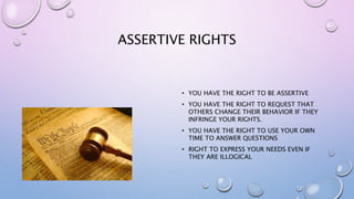 ASSERTIVE SKILLS | PPTX