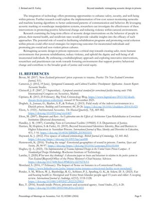 Beyond standards: reimagining acoustic design in prisons | PDF