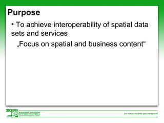 Interoperability of spatial data and services | PPT